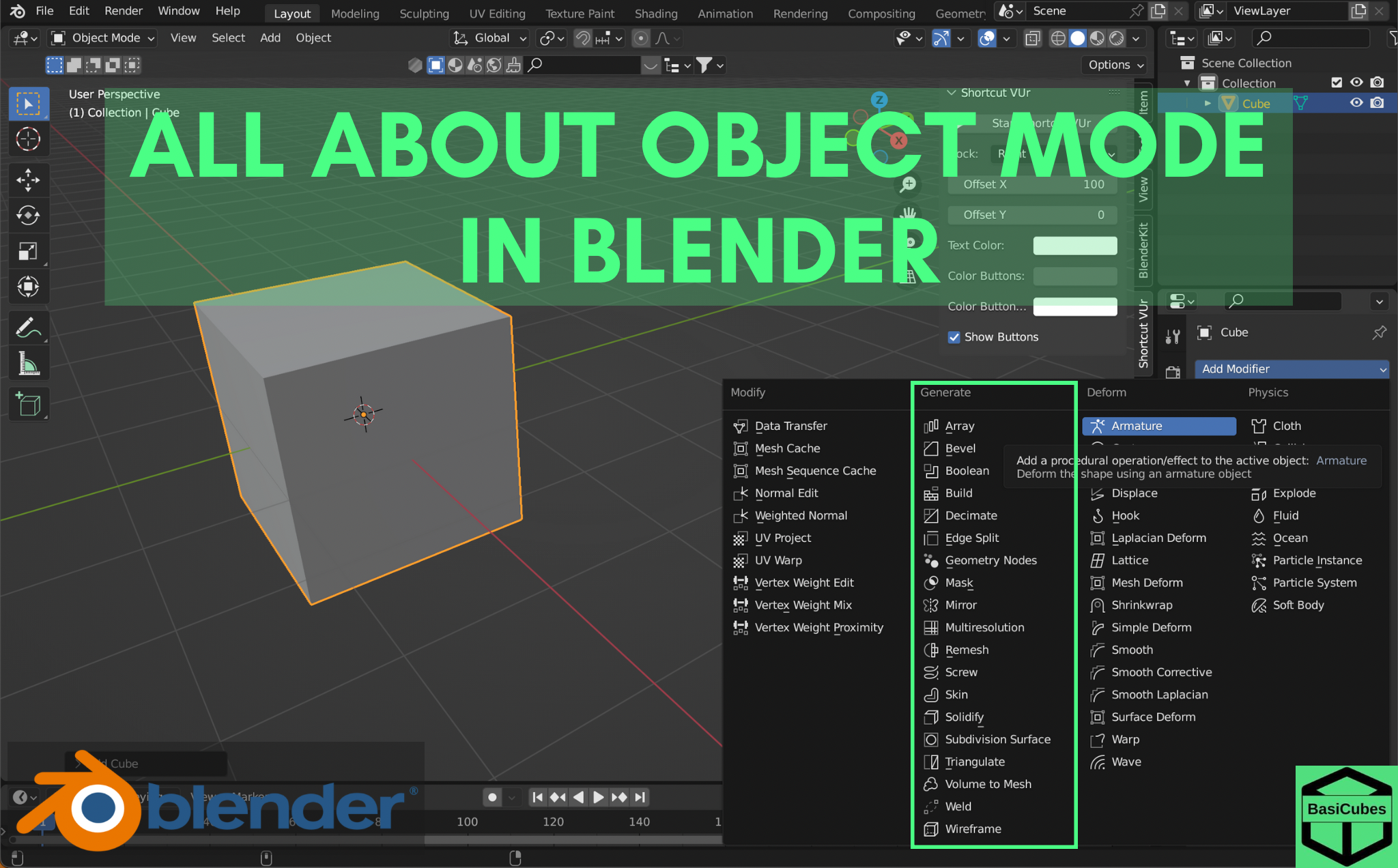 The Ultimate Guide to Object Mode in Blender: A Deep Dive into Its Functions and Features ...